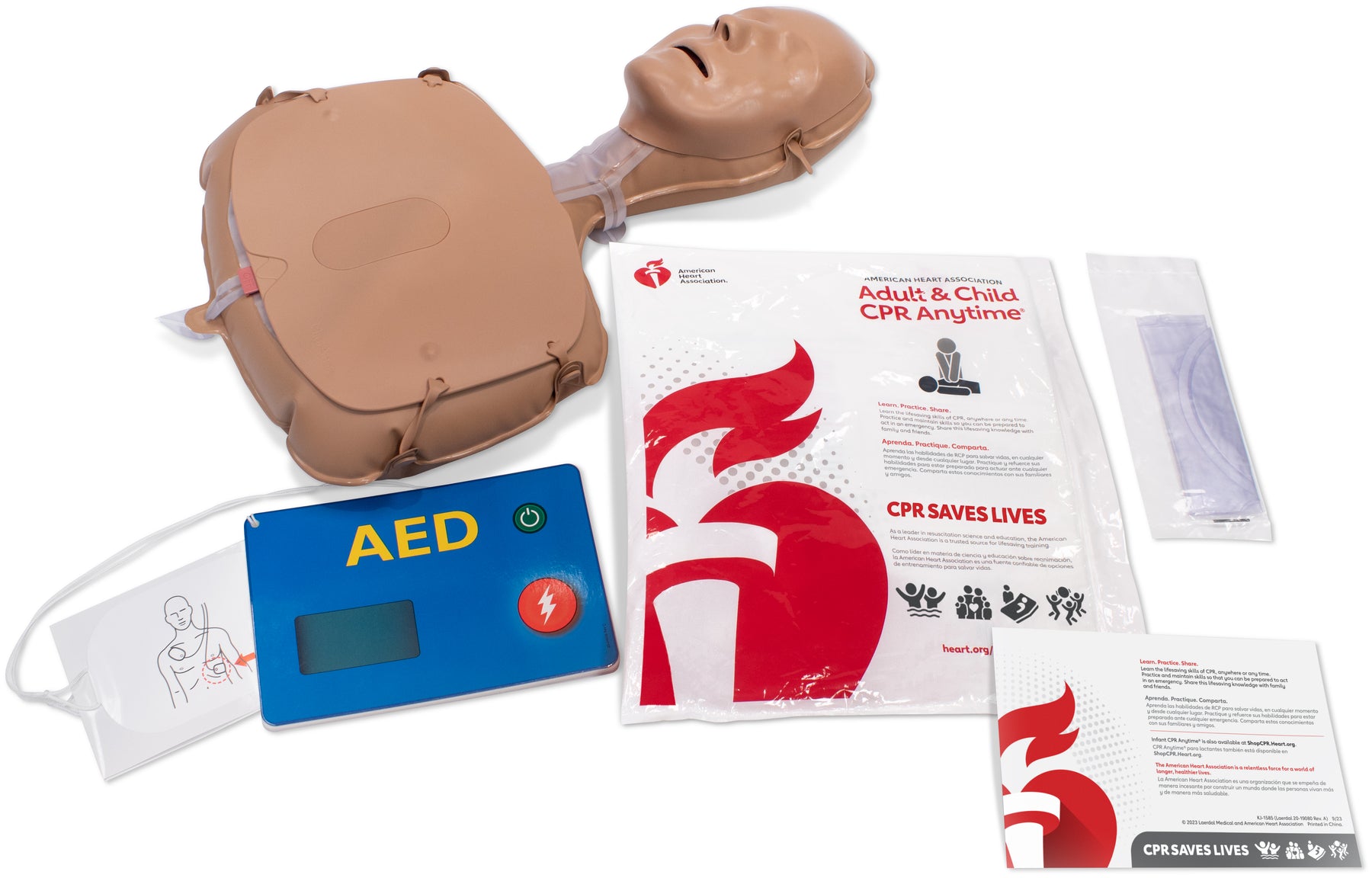 Adult & Child CPR Anytime® Training Kit – ShopHeart.org