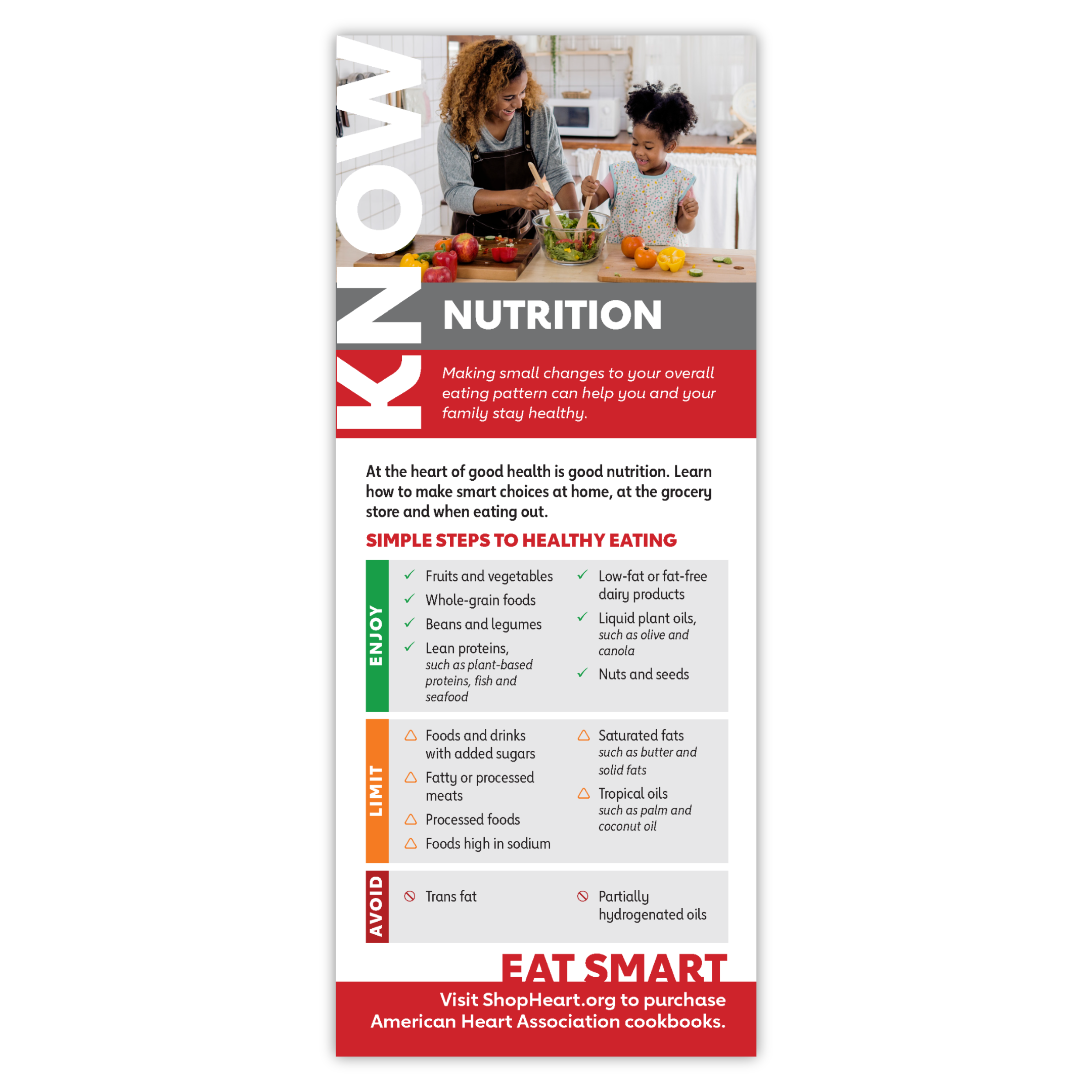 Know and Go, Nutrition - Pack of 25 – ShopHeart.org