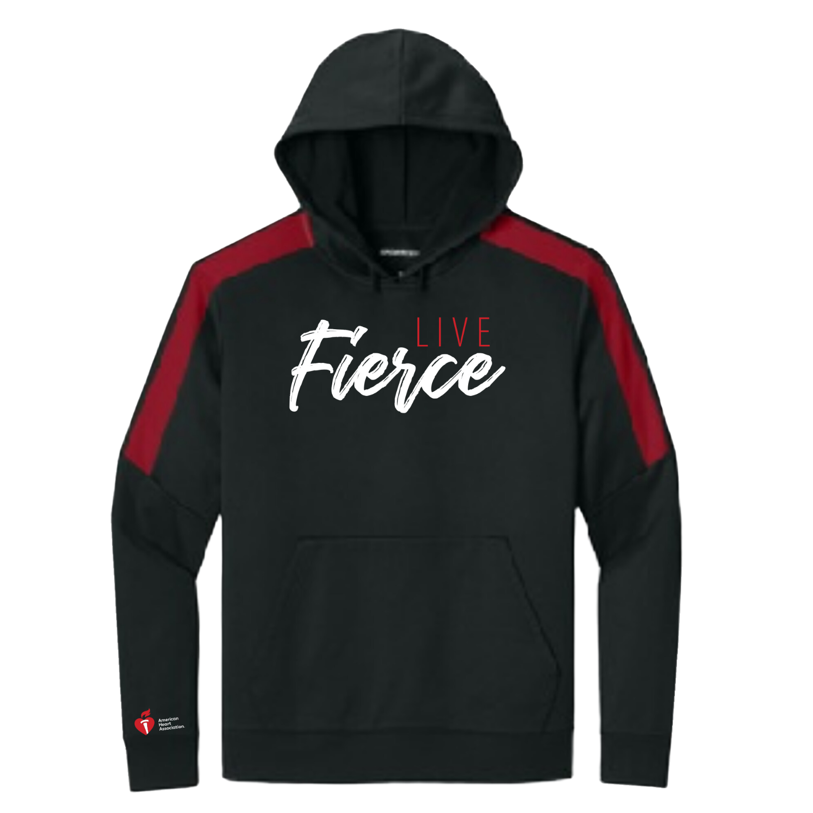 Live Fierce Hoodie – ShopHeart.org