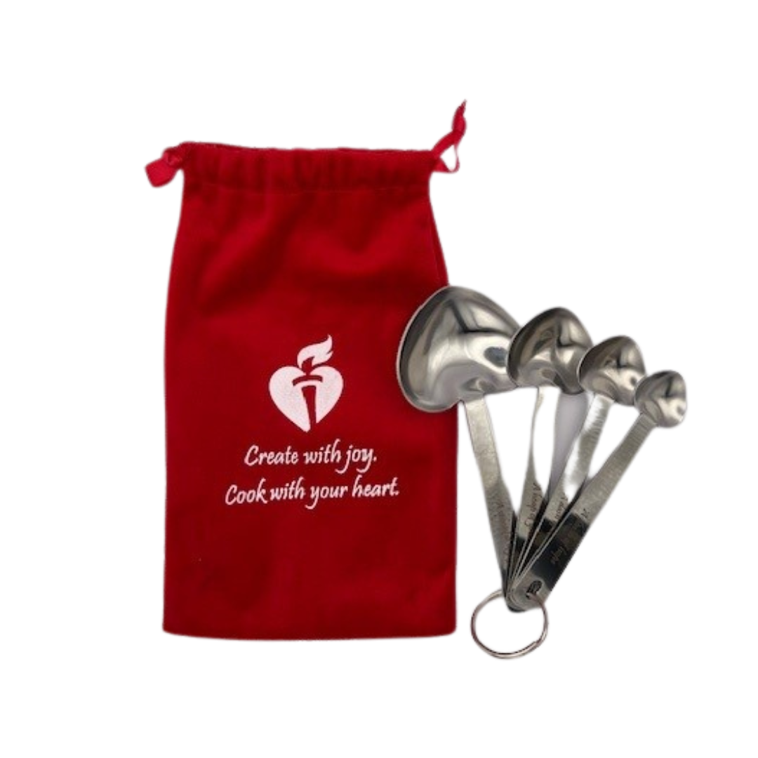 Heart Measuring Spoons – ShopHeart.org
