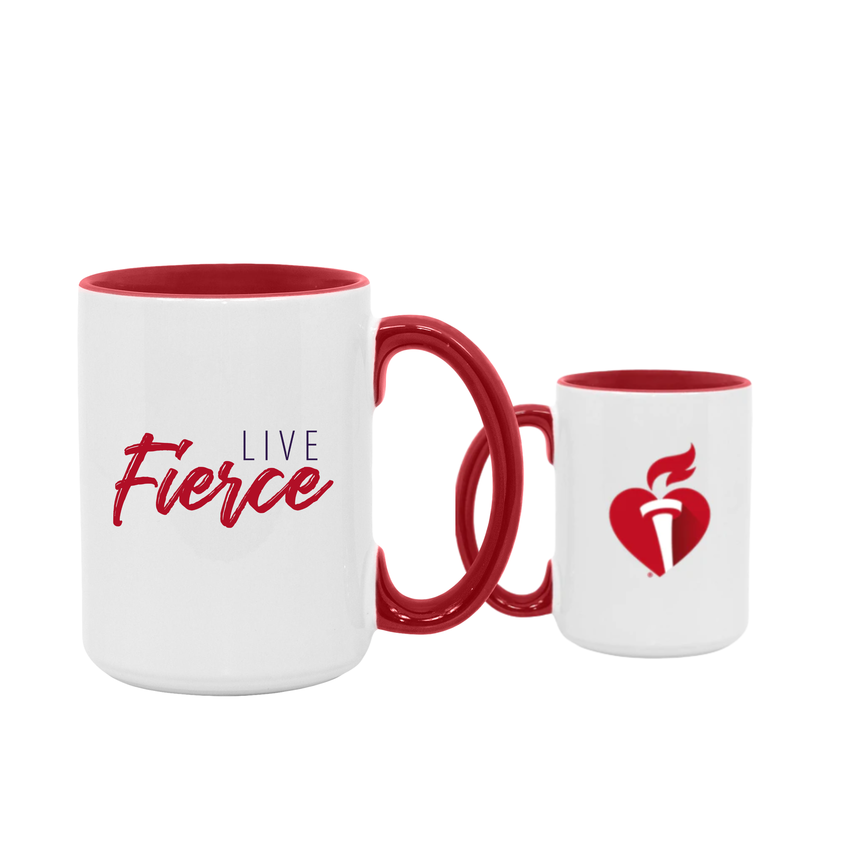 Live Fierce Accent Mug - 15 oz. – ShopHeart.org